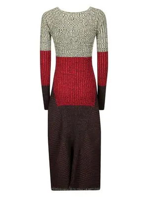 Colville Wing Knitted Midi Dress
