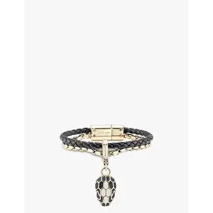 BVLGARI Serpenti Forever Charm Bracelet - Black