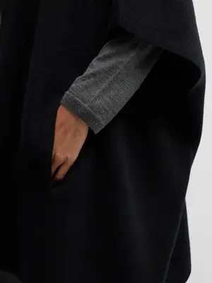 Sofia Cashmere Cashmere Double-knit Cape