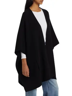 Sofia Cashmere Cashmere Double-knit Cape