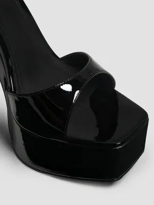 Schutz Arlene 152mm Patent Leather Platform Sandals