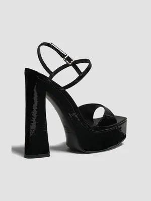 Schutz Arlene 152mm Patent Leather Platform Sandals