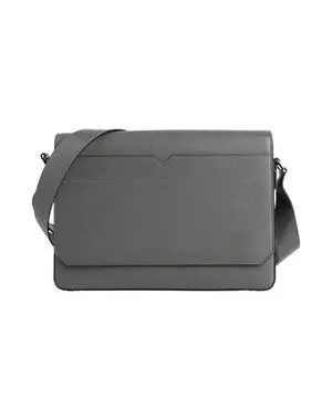 VALEXTRA Cross-body Bag In Calfskin - Grey