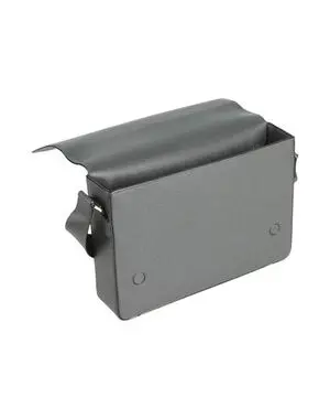 VALEXTRA Cross-body Bag In Calfskin - Grey