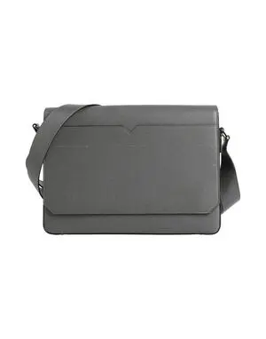 VALEXTRA Cross-body Bag In Calfskin - Grey