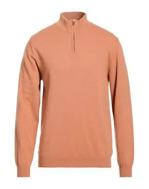 DANIELE FIESOLI Half-zip Wool & Cashmere Knit Sweater - Brown