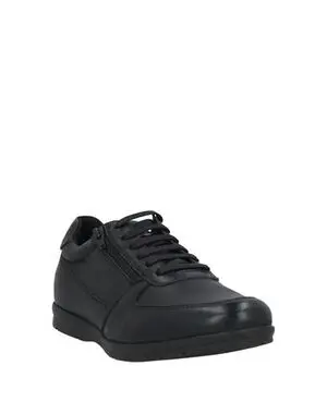 Geox Leather Sneakers - Black