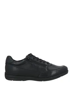 Geox Leather Sneakers - Black