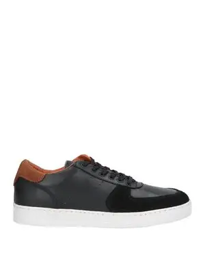 CAFÈNOIR Leather Sneakers - Black