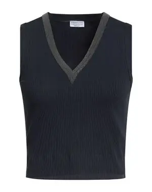 Brunello Cucinelli Applique Camis Tanks For Women