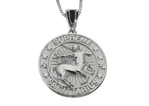 Supreme Jacob&co Sagittarius Zodiac Pendant - Sterling Silver
