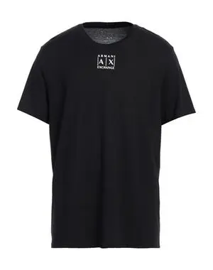 Armani Exchange T-shirt Size Pima Cotton - Black
