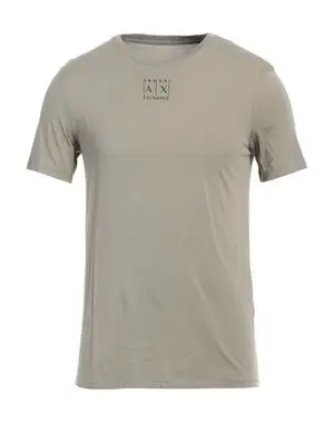 Armani Exchange T-shirt Size Pima Cotton - Sage Green