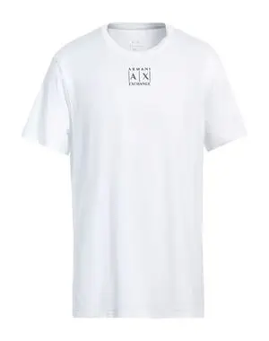 Armani Exchange T-shirt Size Pima Cotton - White