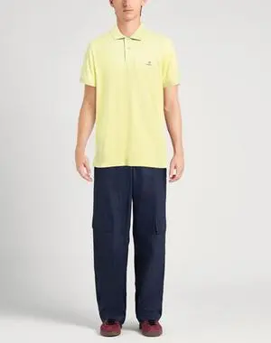 Gant Polo Shirt Size Cotton, Elastane - Yellow