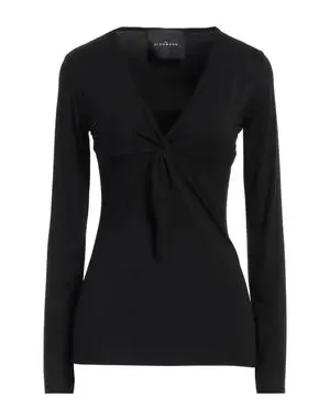 John Richmond T-shirt In Viscose And Elastane - Black