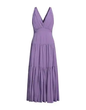 MANILA GRACE Flared Maxi Dress