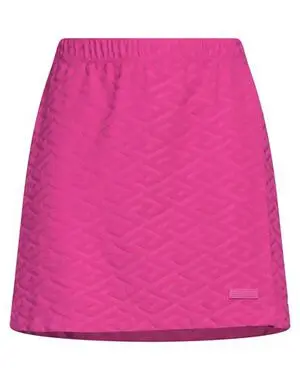 Versace Fuchsia Polyamide Stretch Mini Skirt