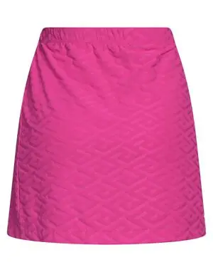 Versace Fuchsia Polyamide Stretch Mini Skirt