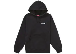 Supreme Anarchy Hooded Sweatshirt - Black