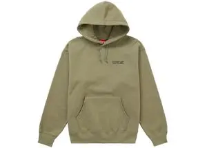 Supreme Anarchy Hooded Sweatshirt - Light Olive