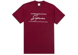 Supreme Martine Rose Tee Shirt - Cardinal