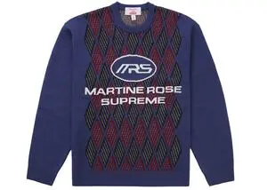 Supreme Martine Rose Sweater - Blue