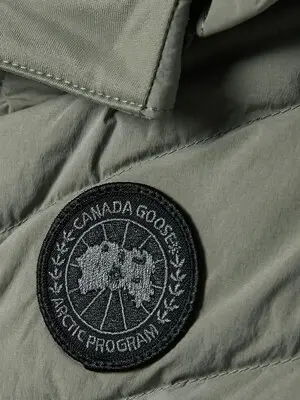 Canada Goose Clair Hooded Padded Down Vest - Green