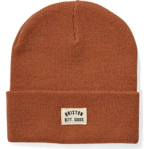 Brixton Woodburn Watch Cap Beanie - Rose Gold