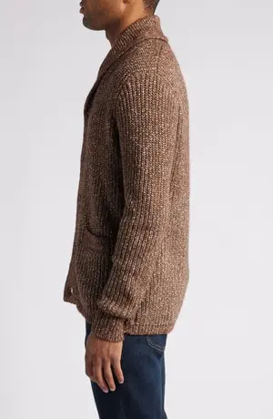 SCHOTT Heavyweight Shawl Collar Cardigan