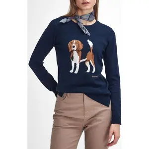 Barbour Fareham Beagle Cotton & Cashmere Sweater