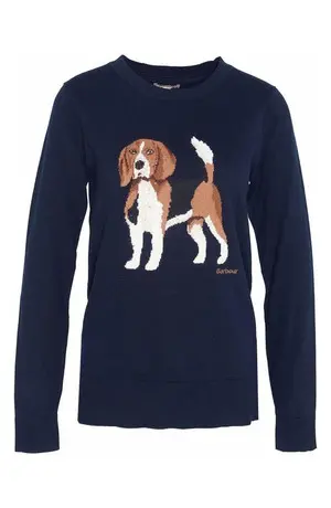 Barbour Fareham Beagle Cotton & Cashmere Sweater