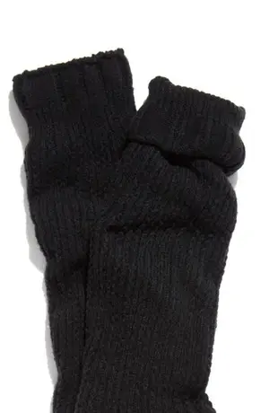 Free People Staple Slouch Socks - Black