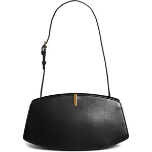 Savette The Florence Leather Shoulder Bag - Black