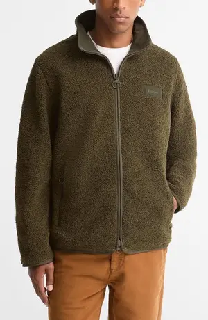 Barbour Reversible Fleece Jacket - Sage