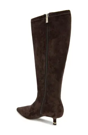 KENNETH COLE Meridith Knee High Boot - Chocolate Micro