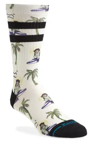 Stance Surfin' Monkey Crew Socks