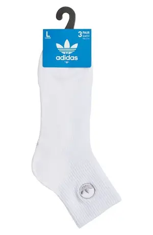 Adidas Gender Inclusive Assorted 3-pack Quarter Socks