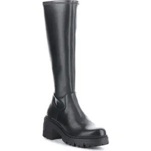 BOS. & CO. Brenna Waterproof Knee High Platform Boots - Black