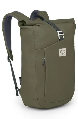 OSPREY Arcane Roll Top Backpack - Earl Grey/sandy Grey Heather