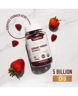 SM NUTRITION Smnutrition Organic Probiotic Gummies