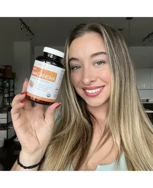 HEALTHS HARMONY Usda Organic Ashwagandha Tablets