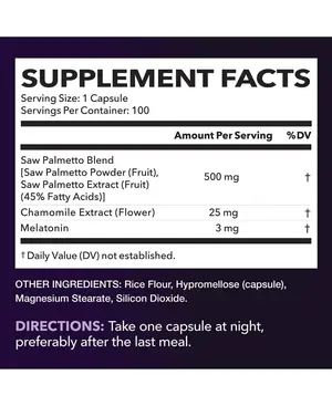 HAVASU NUTRITION Saw Palmetto Pm Extra Strength Capsules