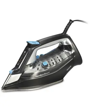 HAMILTON BEACH Fabriciq Steam Iron - Black