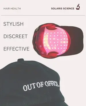 SOLARIS LABORATORIES NY Intensive Led Hair Boost Hat