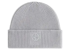Kith X Giorgio Armani Cashmere Beanie - Light Heather Grey