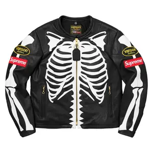 Supreme X Vanson Leather Bones Jacket