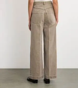 YVES SALOMON Wide-leg Jeans