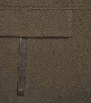 YVES SALOMON Wool-cashmere Structured Jacket