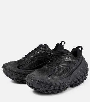 Balenciaga Bouncer Mesh Sneakers - Black